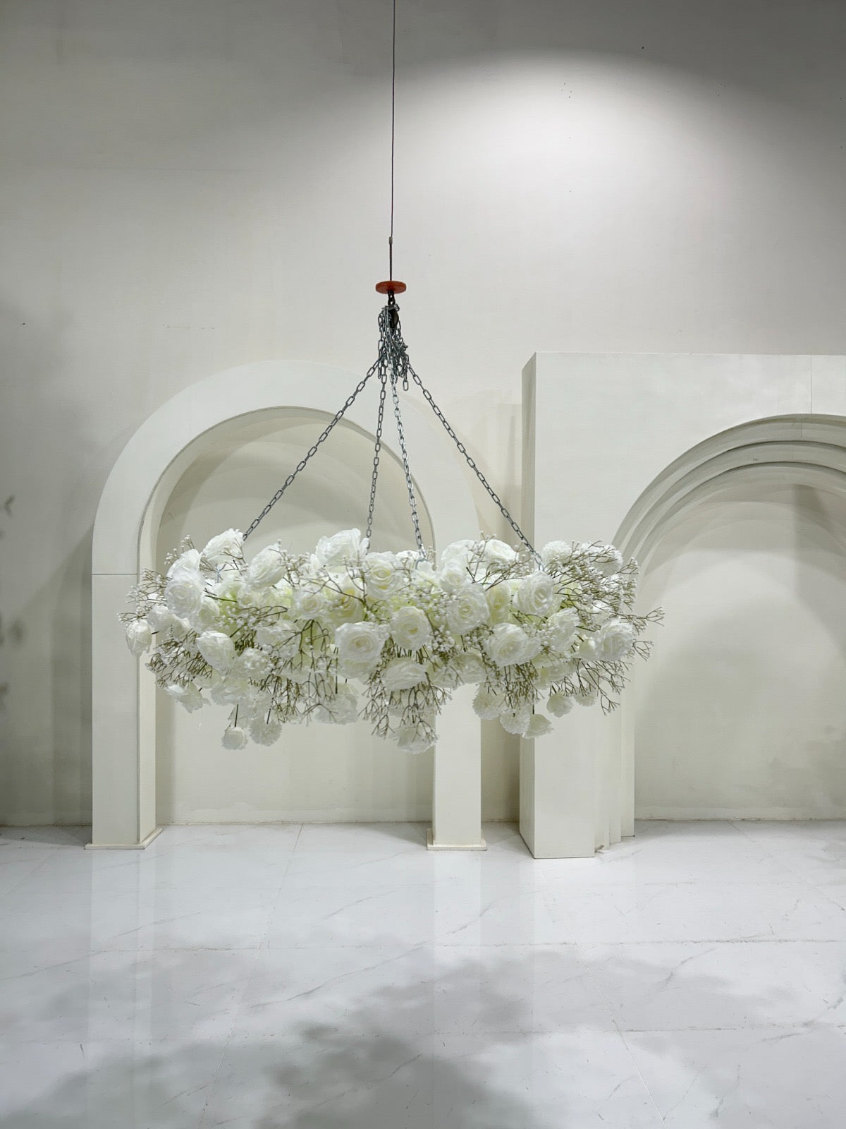 Rental - 'Luna' Ceiling Floral Ring – Thoughts and Crosses